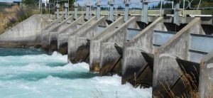 Lower Waitaki Irrigation Company scheme irrigates the Waitaki Plains